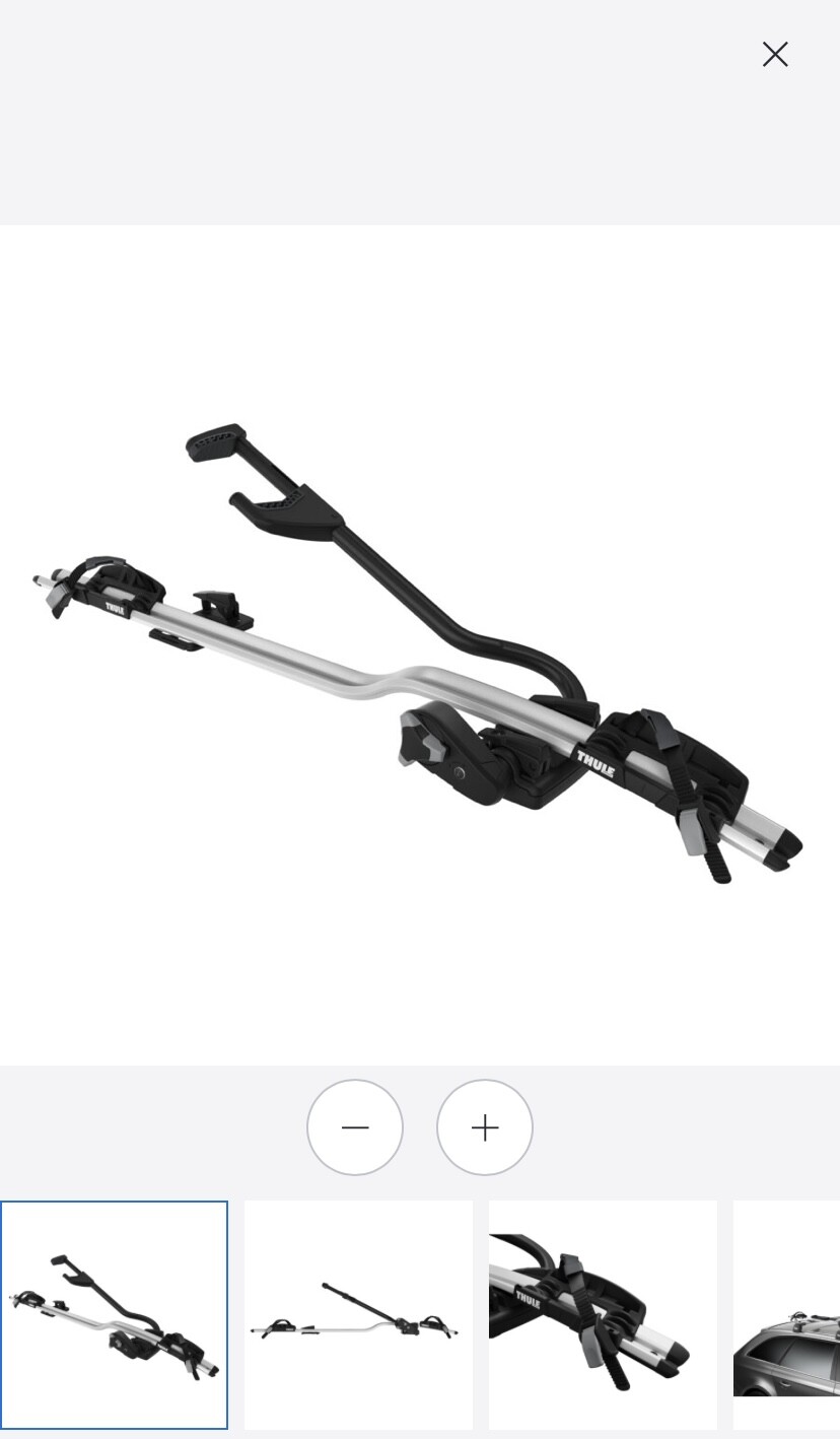 Venda - suporte bicicletas de tejadilho thule proride-598 | BikeMarket.pt