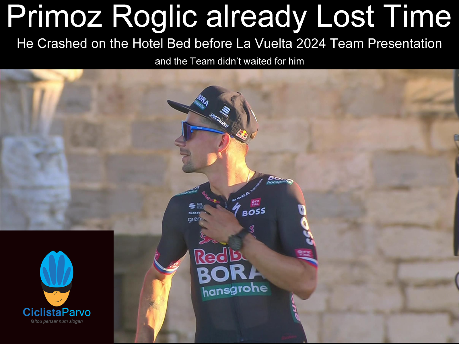 Primoz Roglic already Lost Time He Crashed on the Hotel Bed before La ...